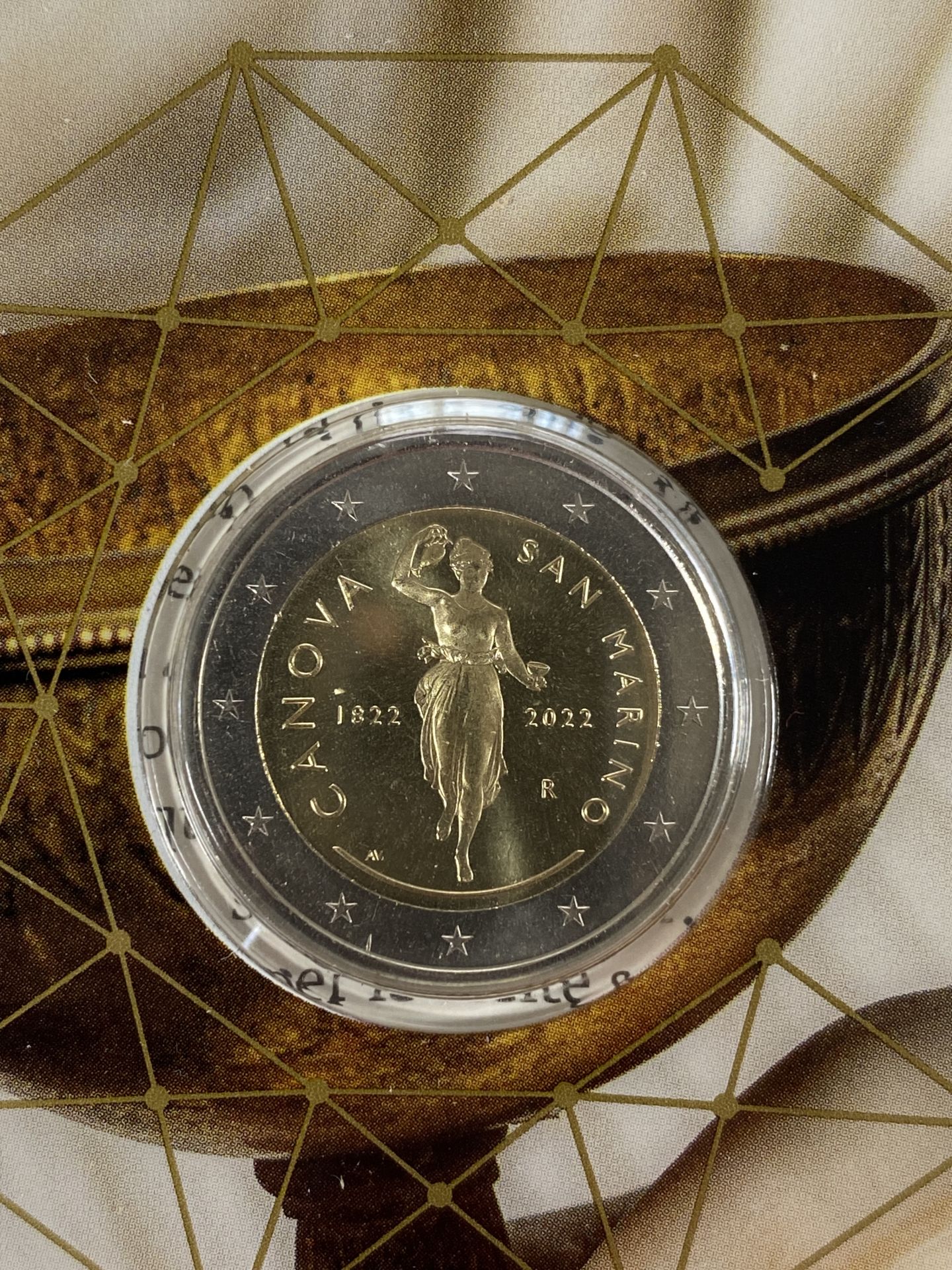 San Marino - 2 Euro Münze „200. Todestag von Antonio Canova“ 2022 | SW1010